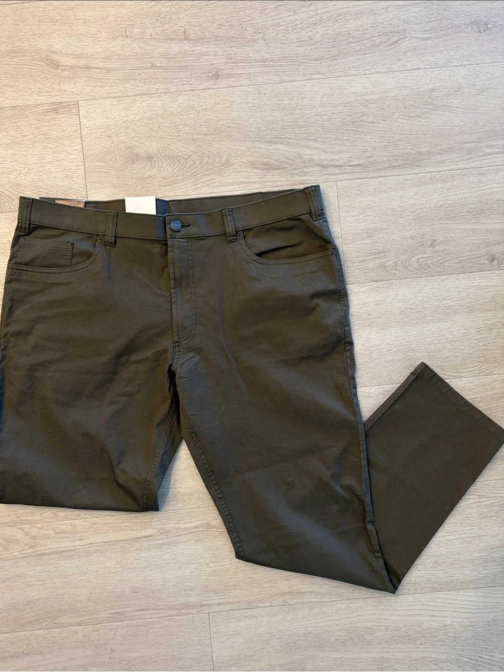Haggar | Pants | Haggar Big And Tall Slim Fit Jeans In Olive Green ...